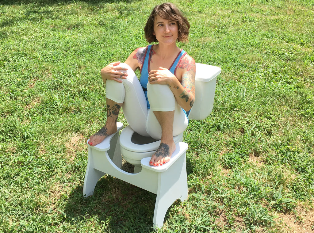 POOP STOOP Full-Squat Toilet Foot Stool – PoopStoops.Com